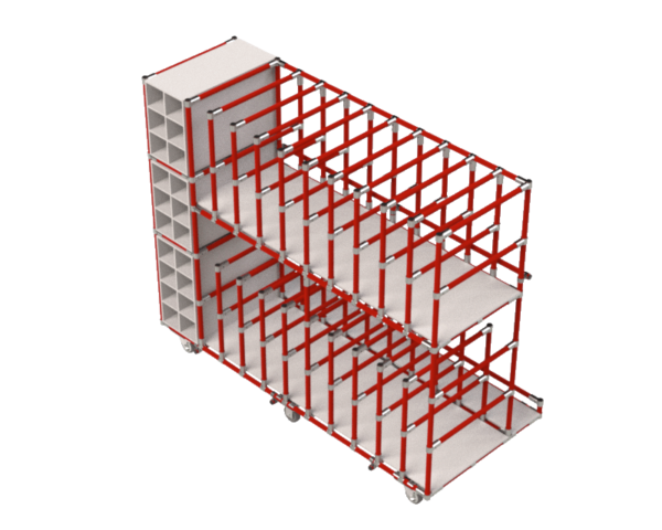 Fastube: Modular Material Handling Systems for Lean Manufacturing